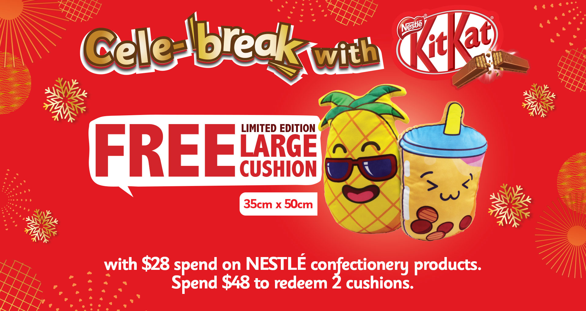 KITKAT x FairPrice Festive Redemption | Nestlé